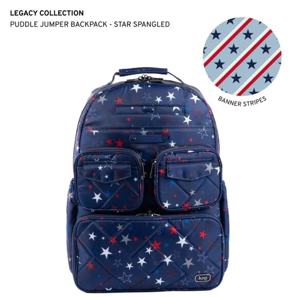 lug | Bags | Lug Legacy Collection Puddle Jumper Backpack Star Spangled ...